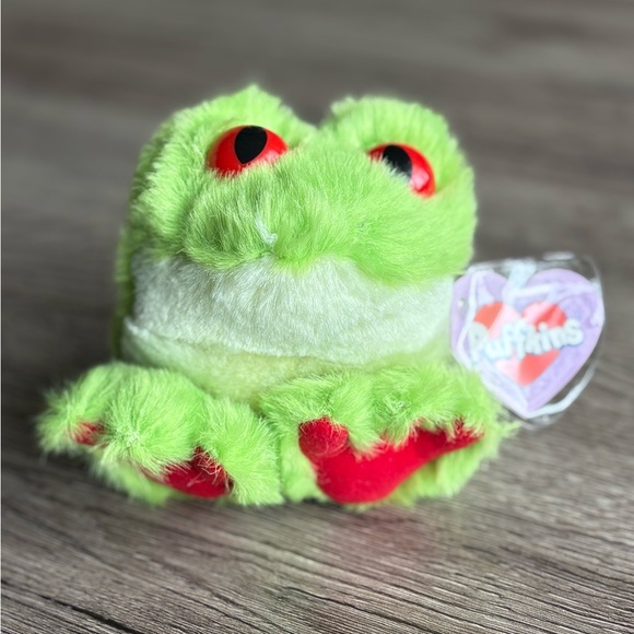 Vintage | Toys | Nwt Swibco Plush Puffkin Freddy The Frog Excellent ...